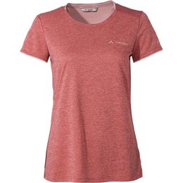 Vaude Funktionsshirt, schnelltrocknend, für Damen, rot, 42