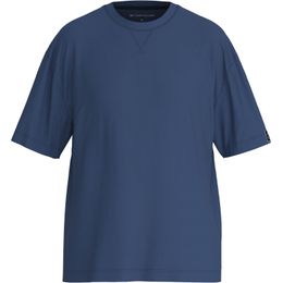 Tom Tailor M&M Schlafanzug-Oberteil, Baumwolle, Ziernähte, für Herren, blau, 48