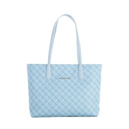 Valentino by Mario Valentino Valentino by Mario Shopper, Emblem, kariert, für Damen, blau