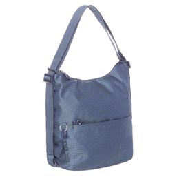 Mandarina Duck Schultertasche, Reißverschluss, Innenfutter, für Damen, blau