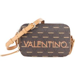 Valentino by Mario Valentino Valentino by Mario Umhängetasche "Camera Bag", Logo-Muster, Reißverschluss, für Damen, braun