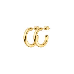 Paul Valentine Léa Hoops Small 14K Gold Plated