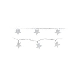 Edm-Sterne-Lichterkette - Weihnachtsstimmung - warmes Licht - 10 LED-Sterne - 1 m - 71318