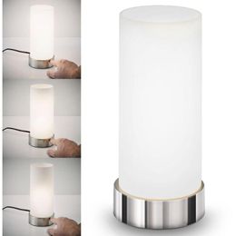 B.K.LICHT Touchlampe Tisch-Leuchte Nachttisch-Lampe Schreibtischlampe Wohnzimmerlampen - 50
