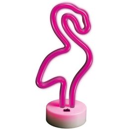 Forever Light - Neon led Zeichen Licht Batterie / usb led Licht Home Leuchtschild Nachtlicht Flamingo-Pink