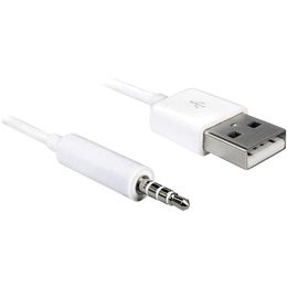 Apple iPad/iPhone/iPod Anschlusskabel [1x usb 2.0 Stecker a - 1x Klinkenstecker 3.5 mm] 1.00 - Delock