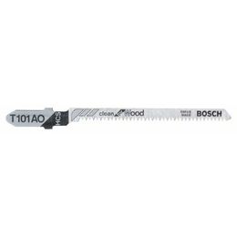 Bosch - Stichsägeblatt t 101 ao Clean for Wood, 3er-Pack