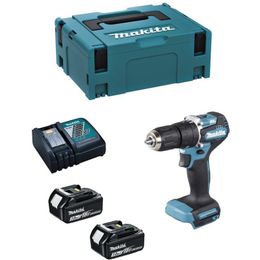 Schlagbohrschrauber Makita DHP487RFJ (2 x 3,0 Ah + DC18RC + MAKPAC 2)