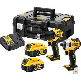 Dewalt - DCK2062M2T DCD709 Akku Schlagbohrschrauber DCF809 Akku-Schlagschrauber 18V 2x4Ah