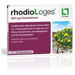 Dr. Loges + Co. GmbH Rhodiologes 200 mg Filmtabletten 20 St