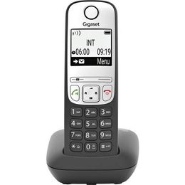 Gigaset A690 DECT Schnurloses Telefon analog Freisprechen, mit Basis, Wahlwiederholung Schwarz