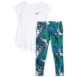 Nike Sportswear Top & Leggings (Set, 2-tlg), blau