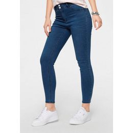 Haily's HaILY’S Push-up-Jeans PUSH in 7/8- Länge, blau