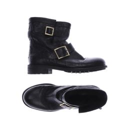 Jimmy Choo Damen Stiefelette, schwarz, Gr. 37