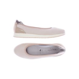 Tamaris Damen Ballerinas, cremeweiß