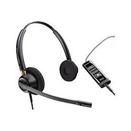 Poly EncorePro 525 - EncorePro 500 series - Headset - On-Ear - kabelgebunden - aktive Rauschunterdrückung