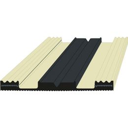 thyssenkrupp ALWO EPDM Unterlegbahn 162 W coextrudiert Montageprofil, 15 m, 60 mm