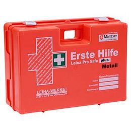 Leina-Werke Erste-Hilfe-Koffer Pro Safe plus Metall DIN 13169 orange