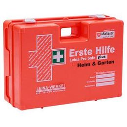Leina-Werke Erste-Hilfe-Koffer Pro Safe plus Heim & Garten DIN 13169 orange