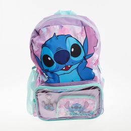 TK Maxx Lilafarbener Rucksack mit Stitch-Motiv