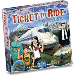 Asmodee Zug um Zug, Japan + Italien (Spiel-Zubehör)