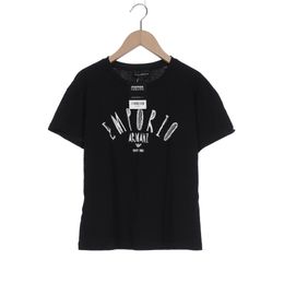 Emporio Armani Damen T-Shirt, schwarz, Gr. 42