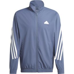 Adidas Trainingsjacke "Future Icons", Stehkragen, Seitentaschen, für Herren, blau, M