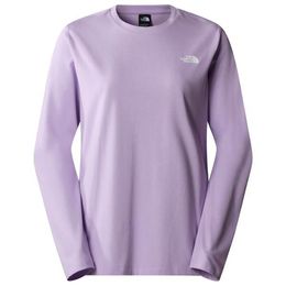 The North Face - Women's L/S Simple Dome Tee - Longsleeve Gr XS lila