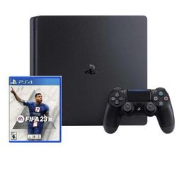 Sony PlayStation 4 Slim 500GB - Schwarz + FIFA 23