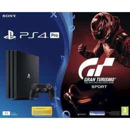 Sony PlayStation 4 Pro 1000GB - Schwarz + Grand Turismo Sport