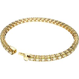 Swarovski Damen Armband, gold, L