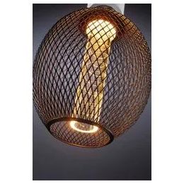 Paulmann LED Leuchtmittel Metallic Glow Globe Spiral E27 4,2W schwarz