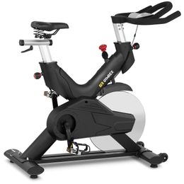 Gymrex Heimtrainer - Schwungmasse 20 kg - belastbar bis 120 kg - LCD GR-MG120