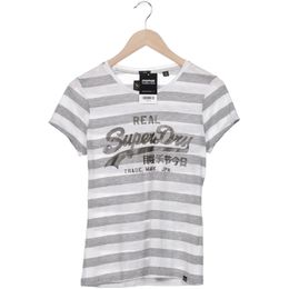 Superdry Damen T-Shirt, weiß, Gr. 38