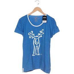 Elkline Damen T-Shirt, blau, Gr. 44