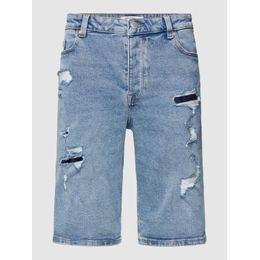 Review Jeansshorts im Destroyed-Look