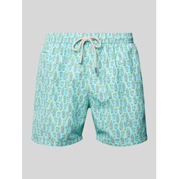 Mc2 Saint Barth Badeshorts mit Allover-Motiv-Print Modell 'LIGHTING'