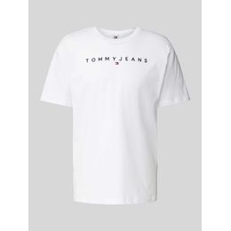Tommy Jeans Regular Fit T-Shirt mit Label-Stitching