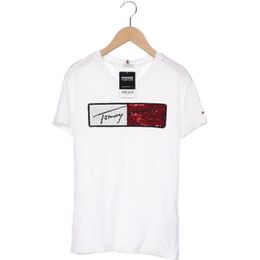 Tommy Hilfiger Mädchen T-Shirt, weiß