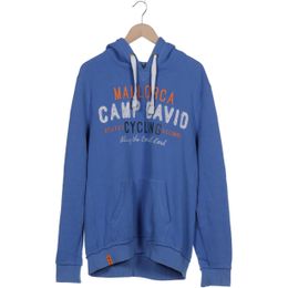 CAMP DAVID Herren Kapuzenpullover, blau