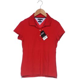 Tommy Hilfiger Damen Poloshirt, rot, Gr. 36