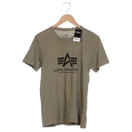 Alpha Industries Herren T-Shirt, hellgrün, Gr. 52