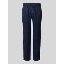 Bruun & Stengade Tapered Fit Hose aus Leinen Modell 'LOUIS'