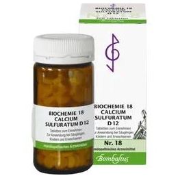 Bombastus BIOCHEMIE 18 Calcium sulfuratum D 12 Tabletten
