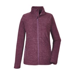 Killtec Fleecejacke &raquo;KOS 66 WMN FLC JCKT&laquo; aubergine 42 42 Damen Fleecejacke mit Stehkragen
