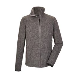 Killtec Fleecejacke »KOS 328 MN FLX JCKT« mittelgrau XXL XXL Herren Strickfleecejacke mit Stehkragen