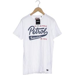 PETROL INDUSTRIES Herren T-Shirt, weiß, Gr. 176