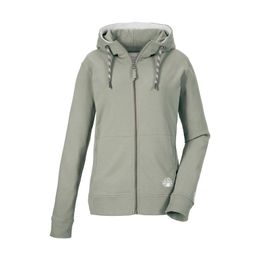 G.I.G.A. by Killtec G.I.G.A. DX BY KILLTEC Sweatjacke »GS 50 WMN SWT JCKT GOTS« dunkelgrün 42 42 Damen Sweatshirtjacke aus GOTS-zertifizierter Bio-Baumwolle