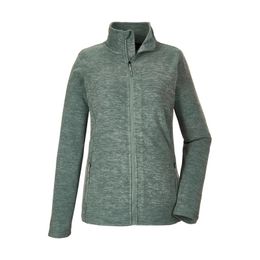Killtec Fleecejacke &raquo;KOS 66 WMN FLC JCKT&laquo; graugr&uuml;n 42 42 Damen Fleecejacke mit Stehkragen