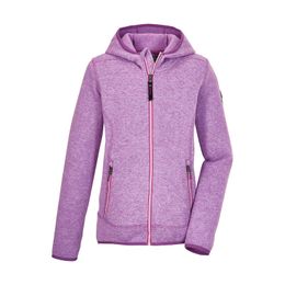 Killtec Fleecejacke &raquo;KOS 355 GRLS KNTFLC JCKT&laquo; altrosa 152 152 M&auml;dchen Strickfleecejacke mit Kapuze